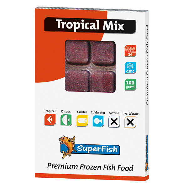 Superfish Frozen Tropical Mix 100g – Just 4 Paws Ltd